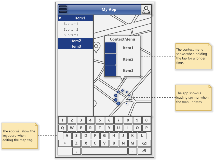 Mobile App Diagram (Wireframing) - Software Ideas Modeler Mobile App Diagram (Wireframing) - Software Ideas Modeler
